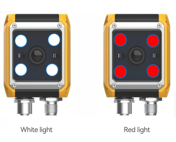 QR code recognition on red materials