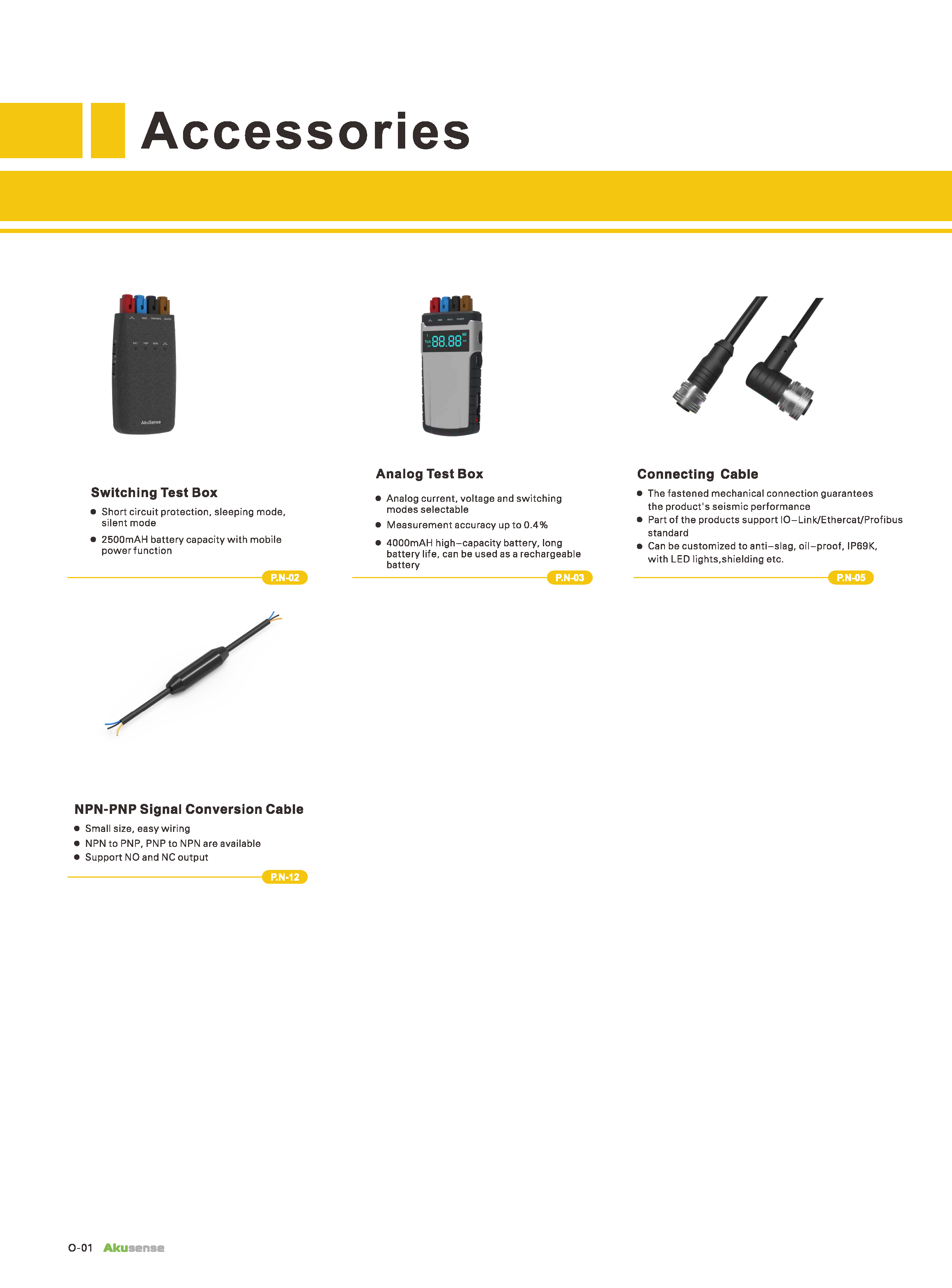 Download Akusense Sensor Catalogs Technical Data